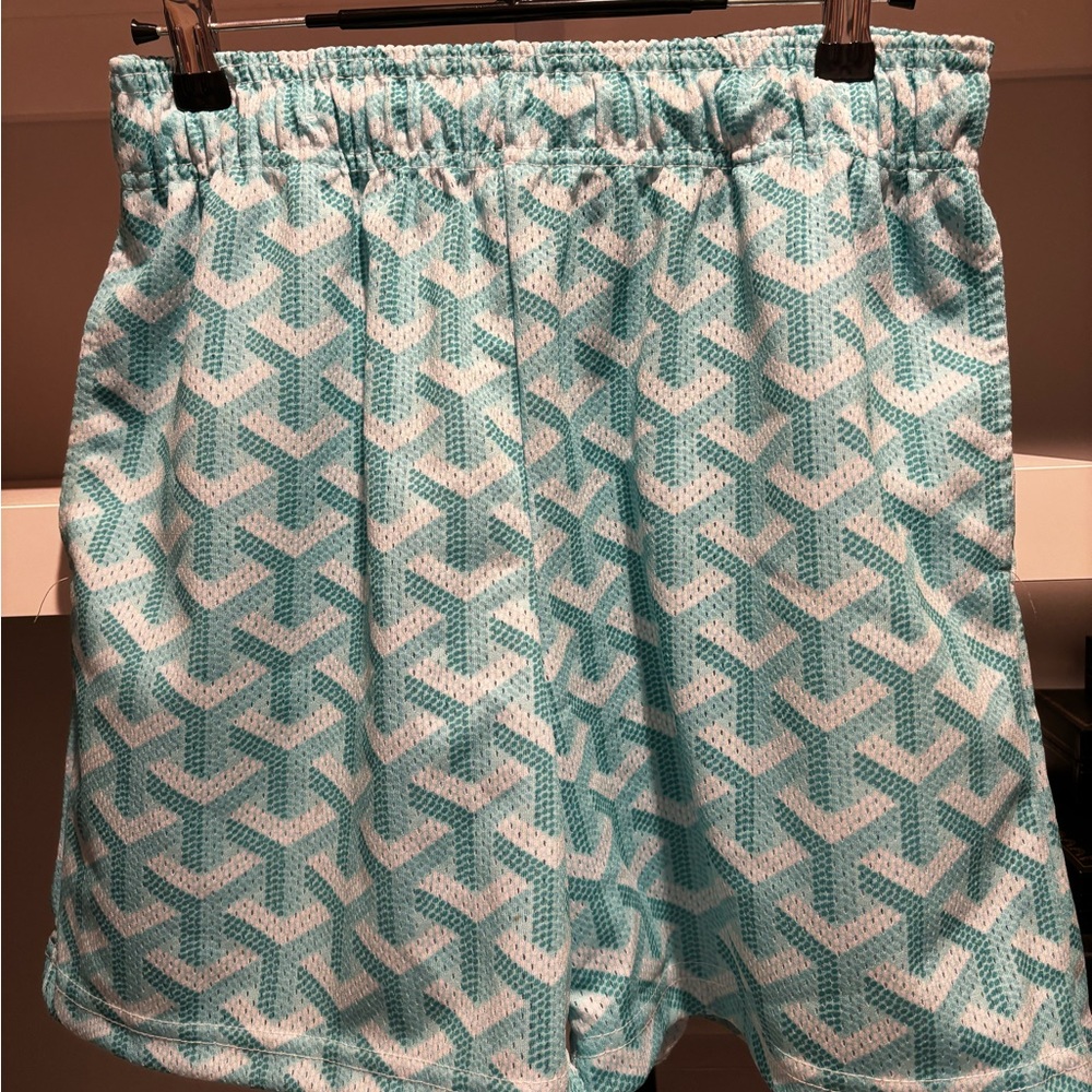 Bravest Studio Light Blue Goyard Pattern Size M Brand… - Gem